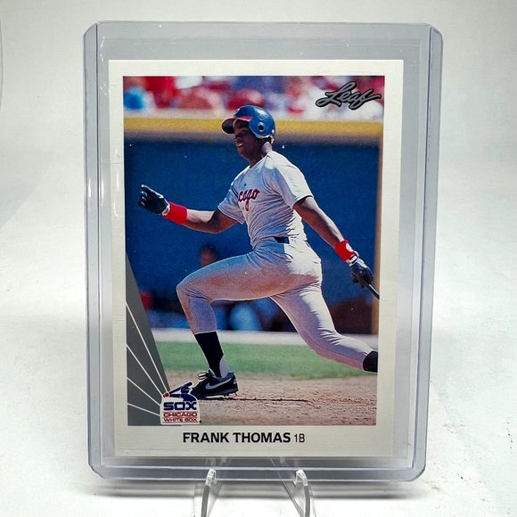 Leaf | Toys | Frank Thomas 99 Leaf Rookie Card 300 Chicago White Sox ...